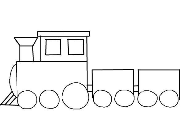 how-to-draw-a-simple-train-step-7 - کودکان